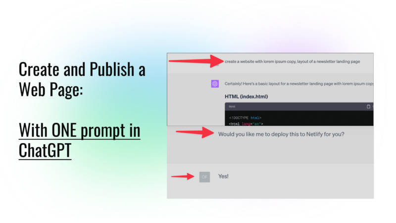 How To Use The Netlify GPT inside ChatGPT
