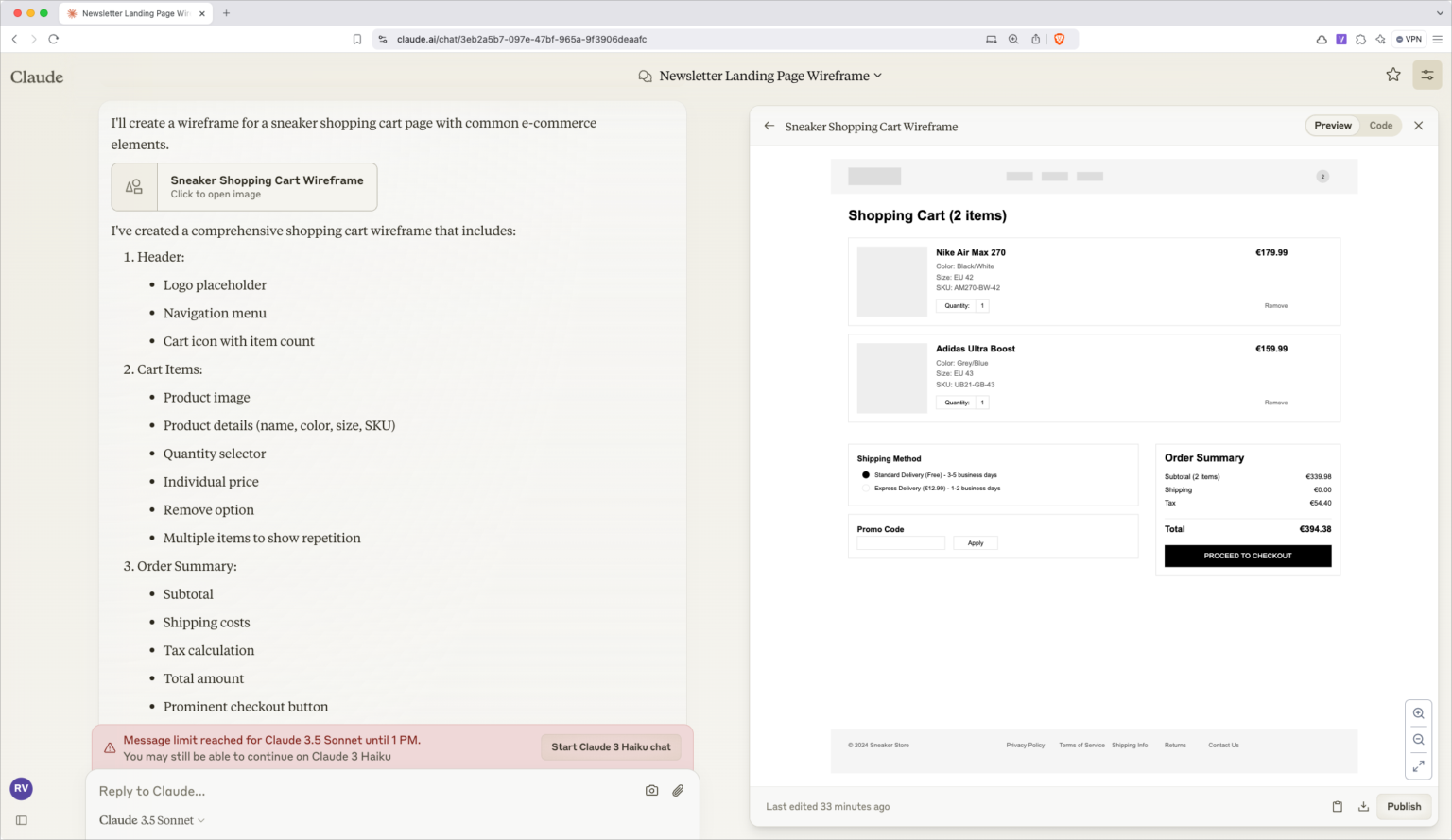 How To Create Wireframes with AI