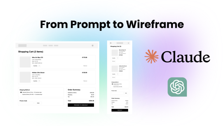 How To Create Wireframes with AI