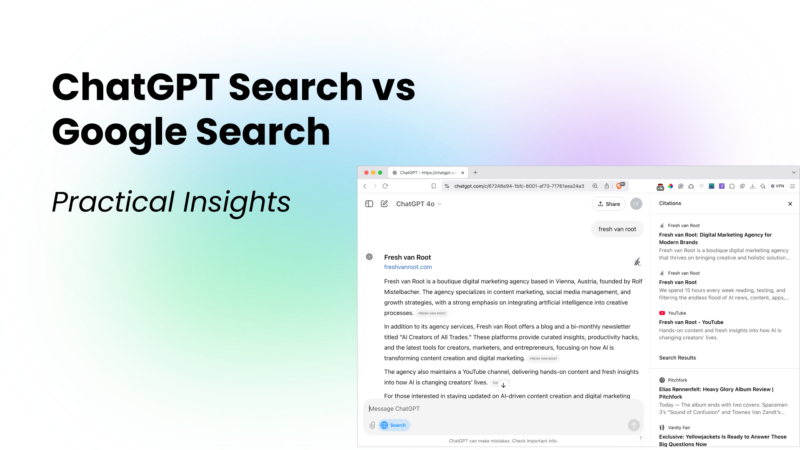 ChatGPT Search: What It Is and How It Performs Compard to Google ...