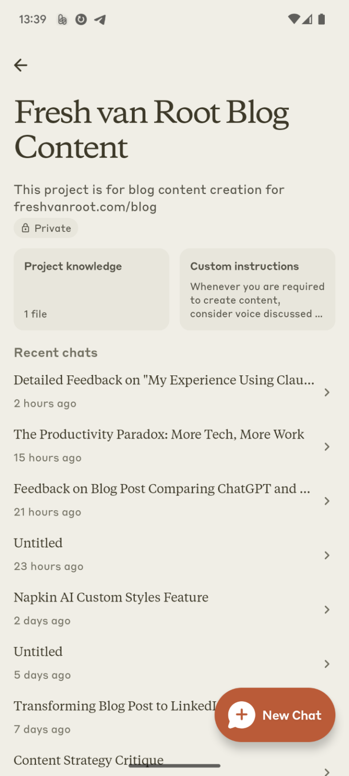 Claude Projects: My Experience After Months of Daily Use - Fresh van Root