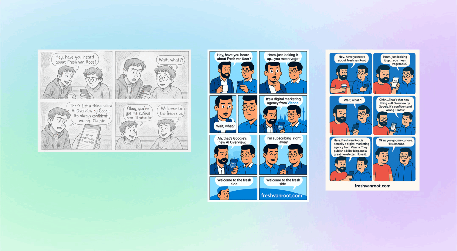 How To Create Comic Strips with AI - Fresh van Root